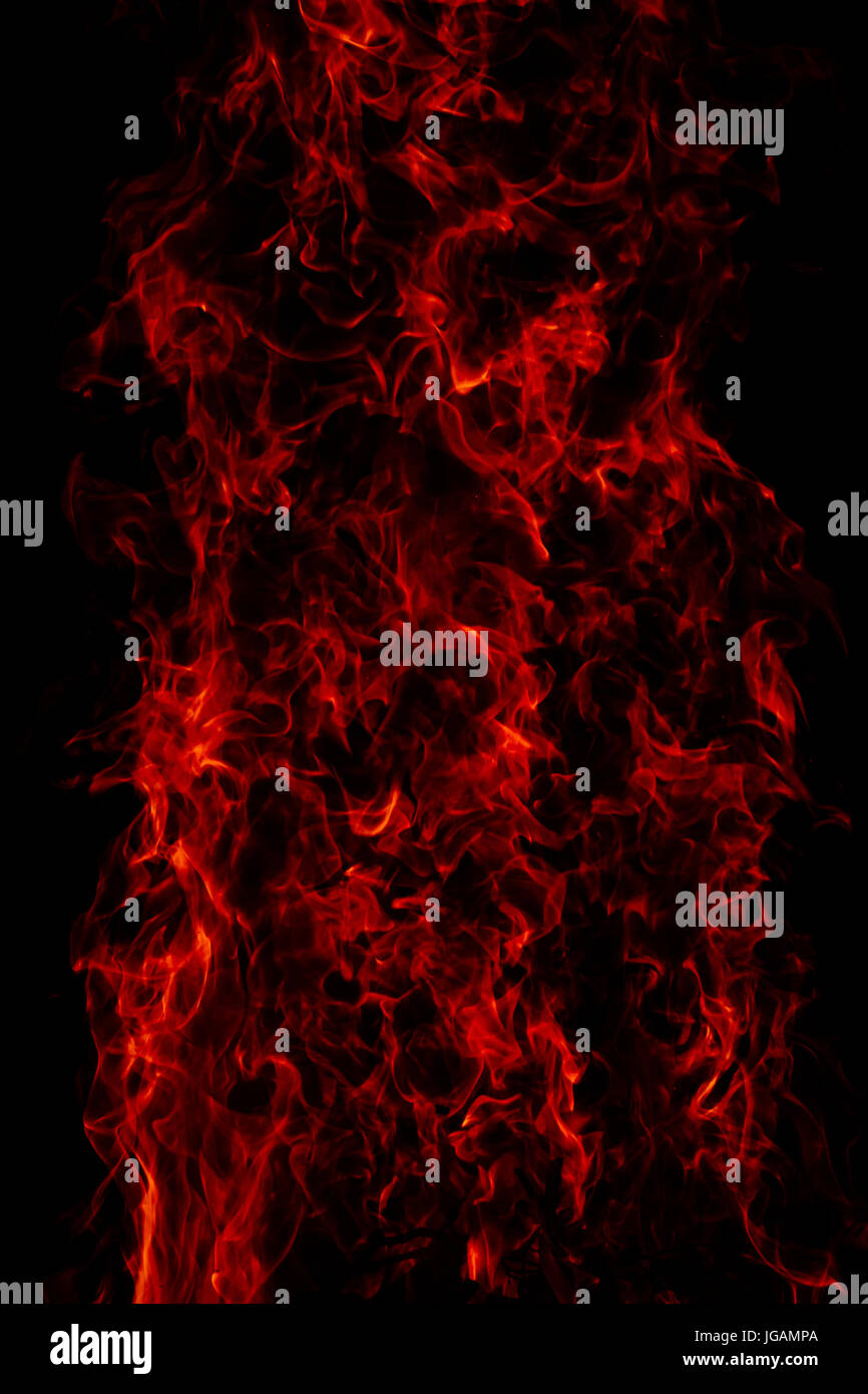 Beautifully colored fire burning with big flames Stock Photo - Alamy