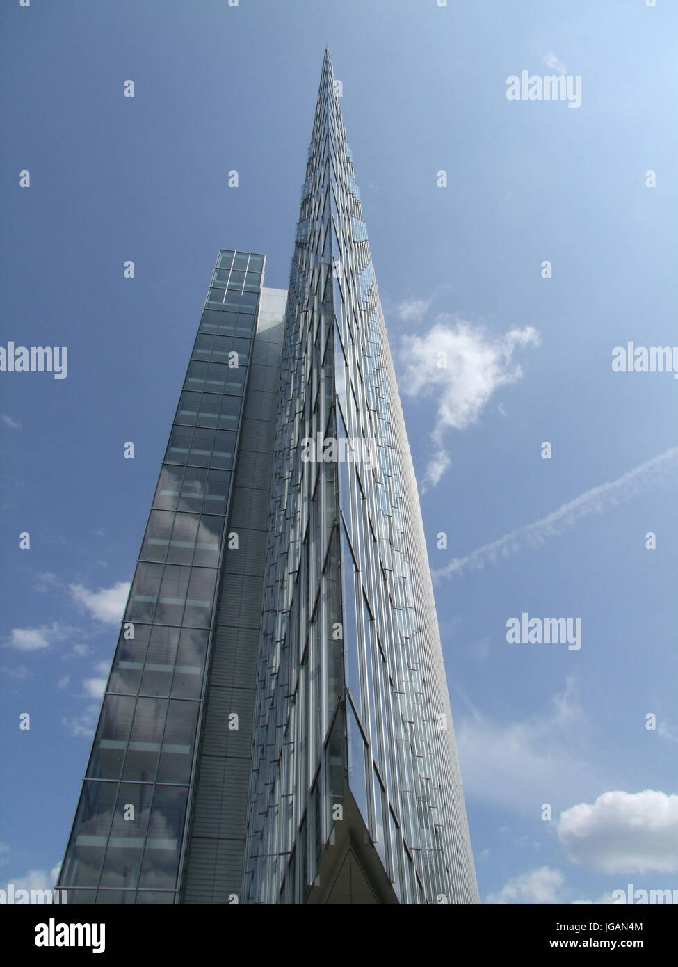 Modern architecture with glass windows Stock Photo - Alamy