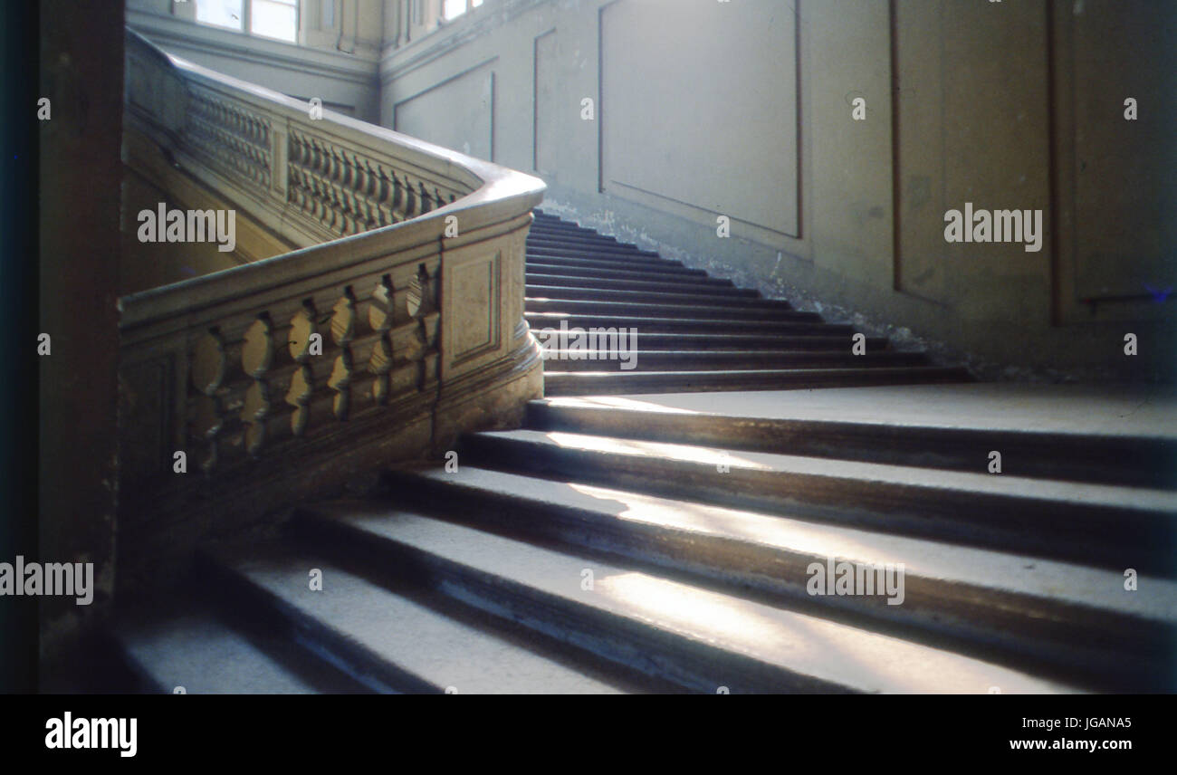 Horizontal interior inside step ladder architecture hi-res stock ...