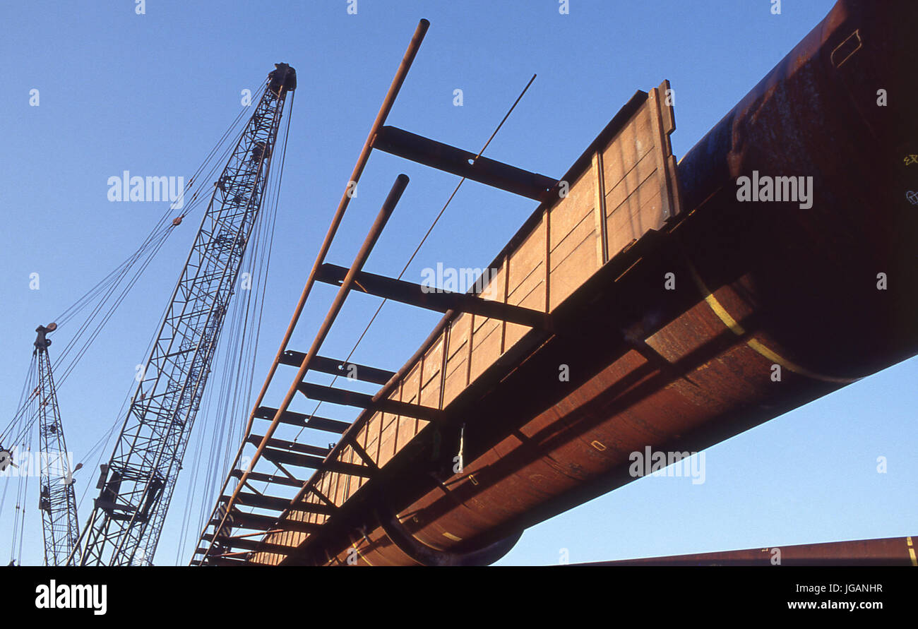 Stairs platform ladder hi-res stock photography and images - Alamy