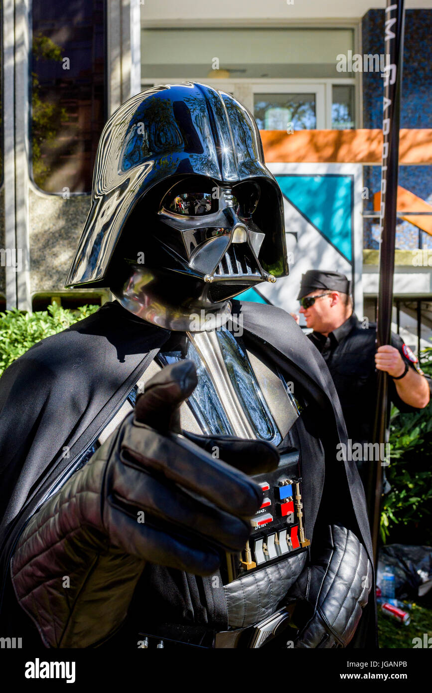501st Legion, Star Wars characters in Canada Day Parade, downtown ...