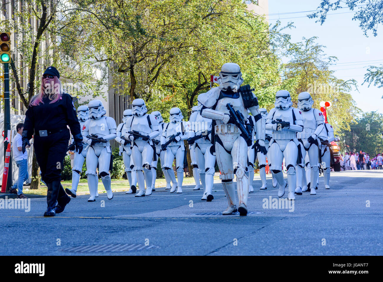 501st Legion, Star Wars characters in Canada Day Parade, downtown ...
