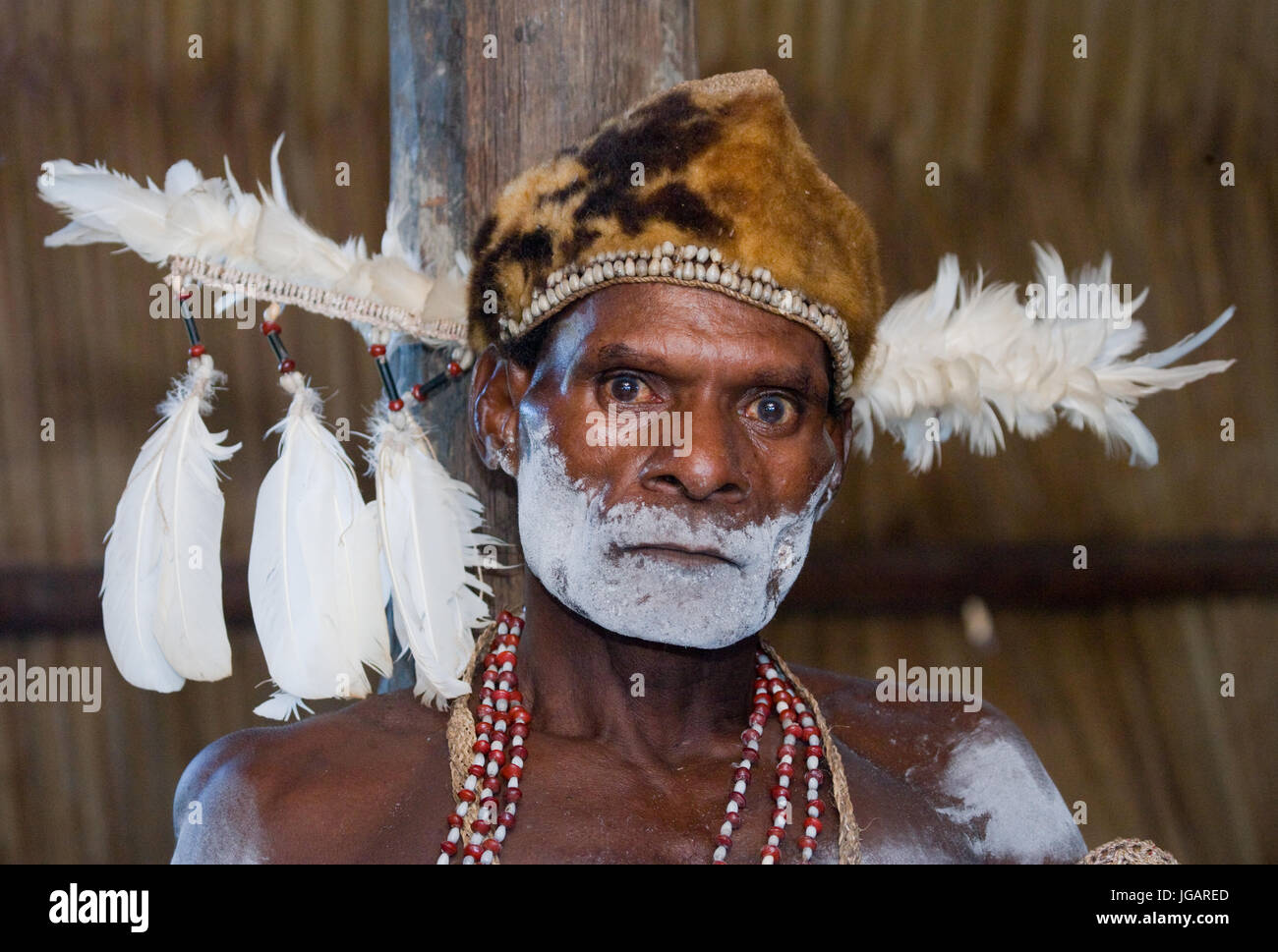 INDONESIA, IRIAN JAYA, ASMAT PROVINCE, JOW VILLAGE - JANUARY 19 ...