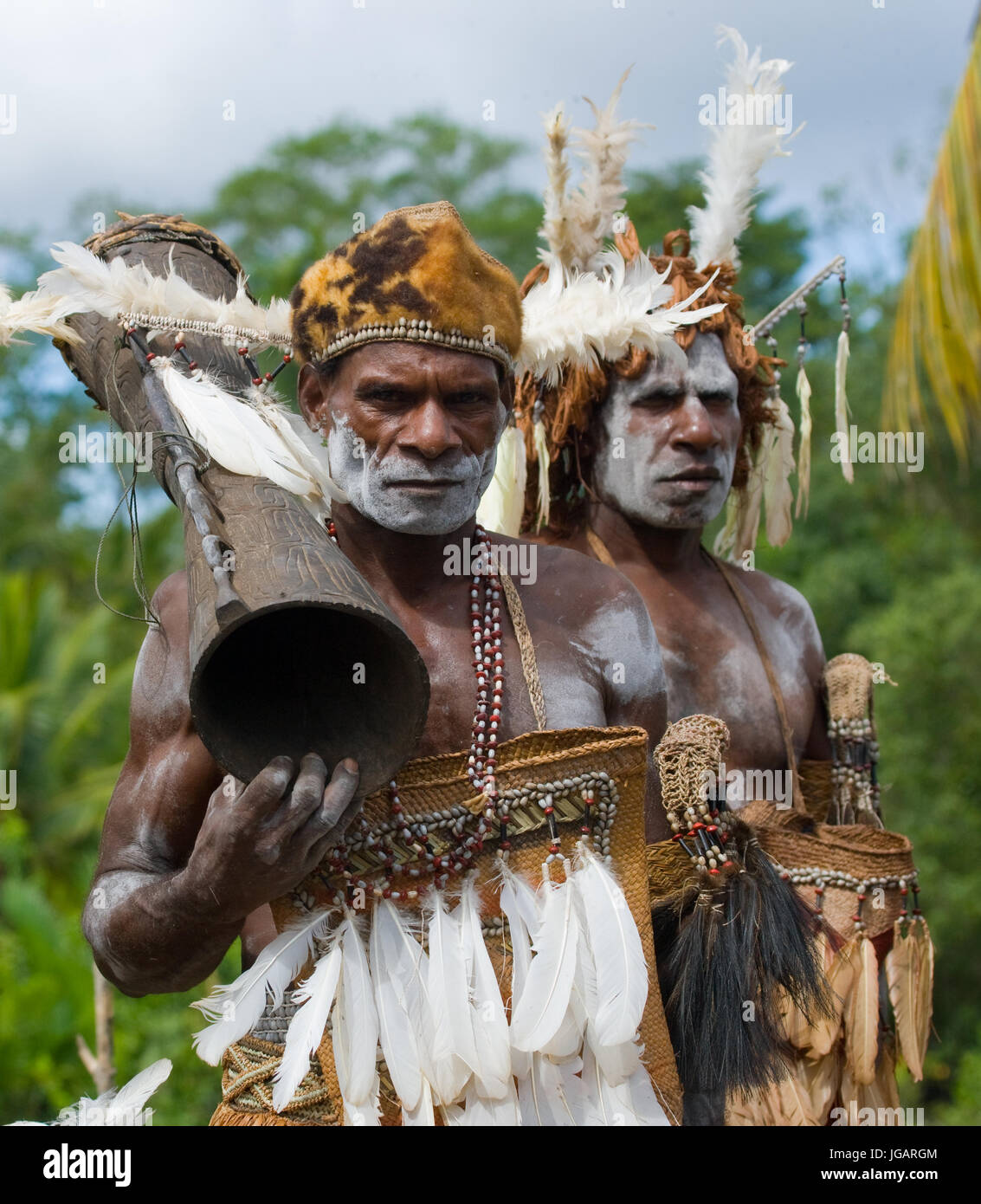 INDONESIA, IRIAN JAYA, ASMAT PROVINCE, JOW VILLAGE - JANUARY 19 ...