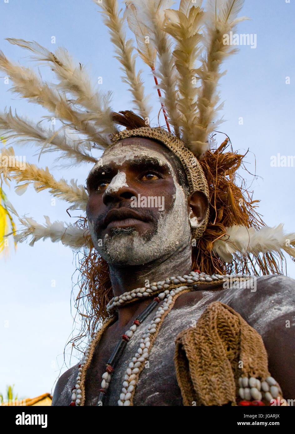 INDONESIA, IRIAN JAYA, ASMAT PROVINCE, JOW VILLAGE - JANUARY 19 ...