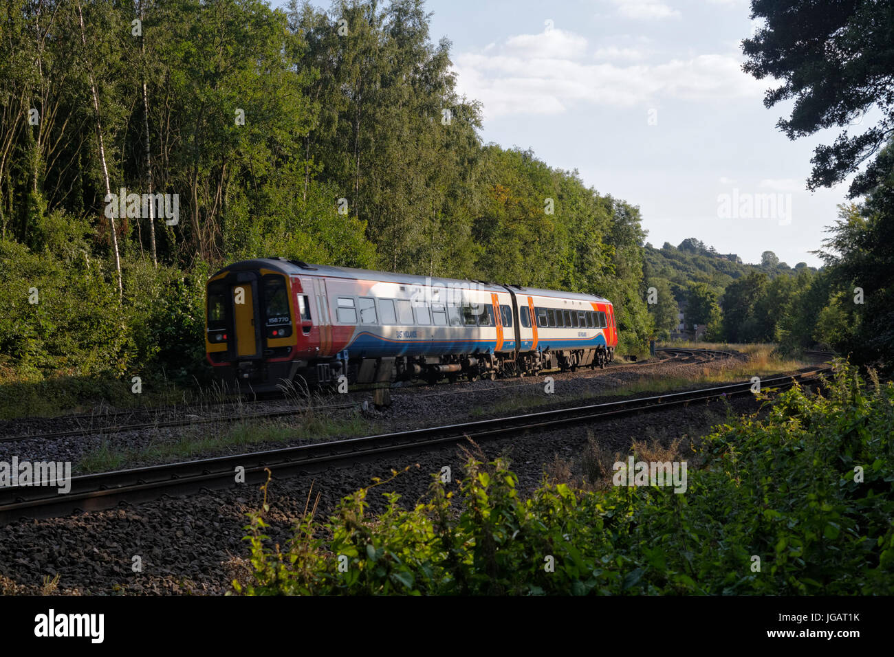 Class 158 sprinter dmu hi-res stock photography and images - Alamy