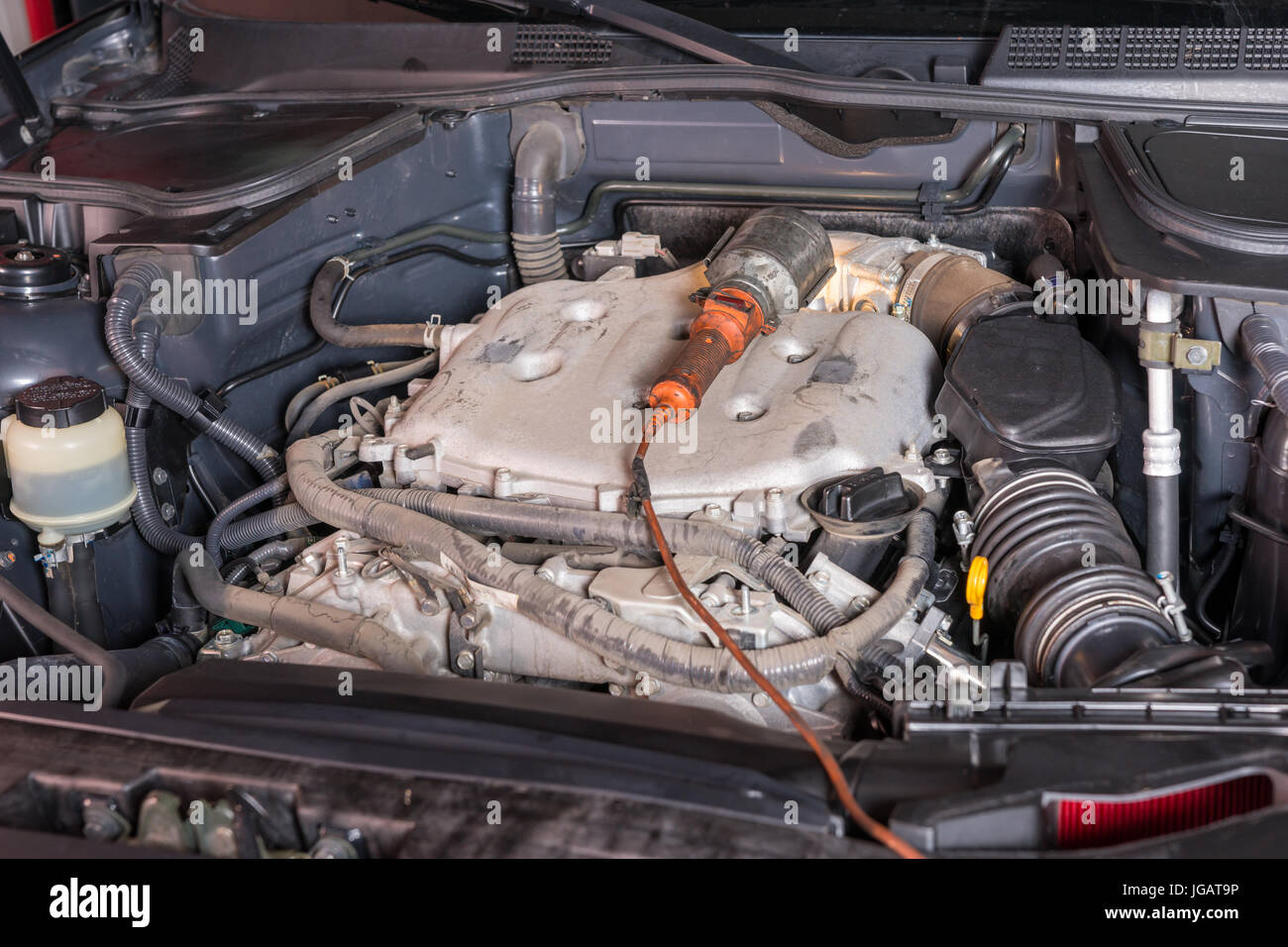 Light car testing hi-res stock photography and images - Alamy