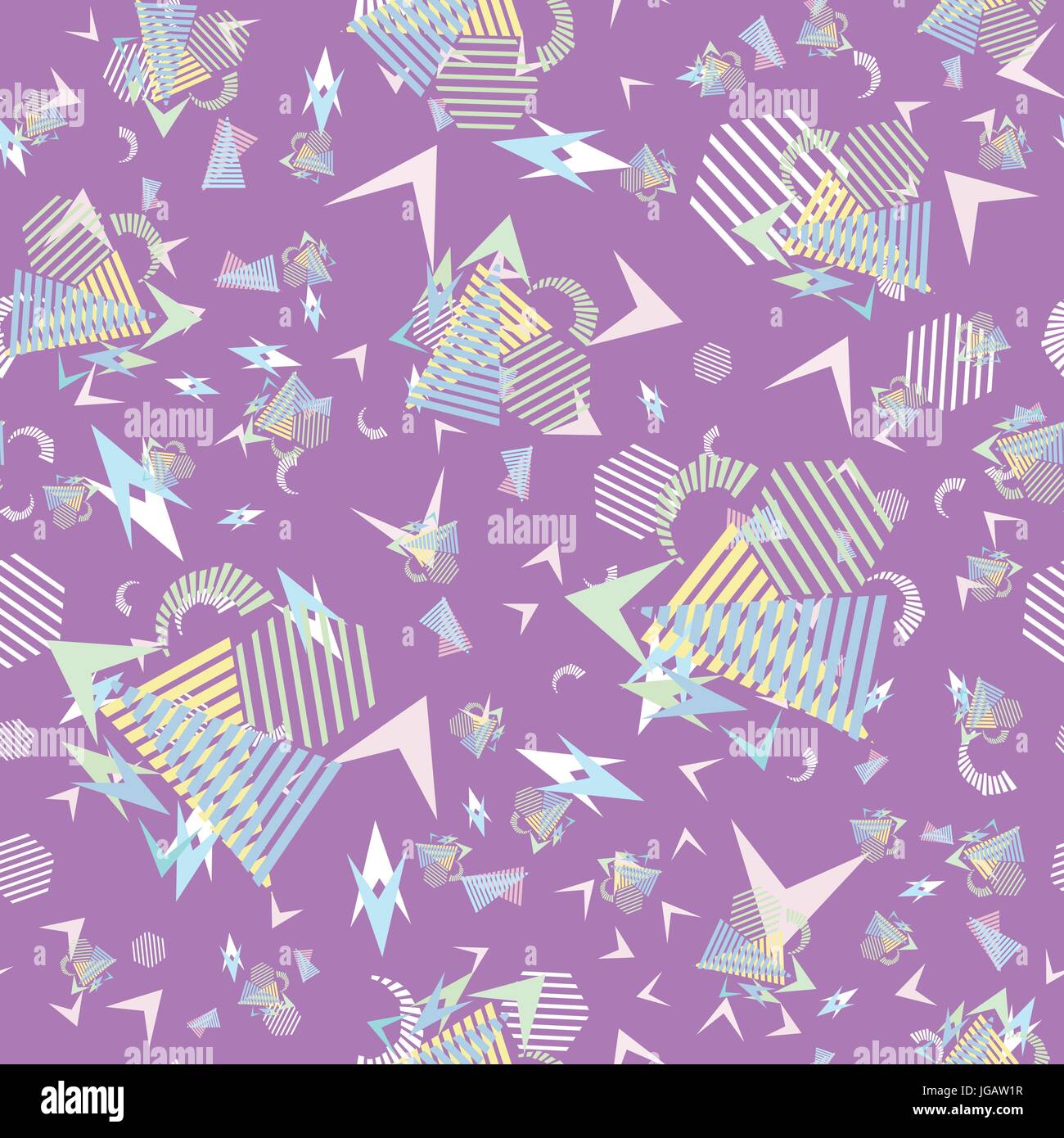 Funny pattern, memphis style Stock Vector Image & Art - Alamy