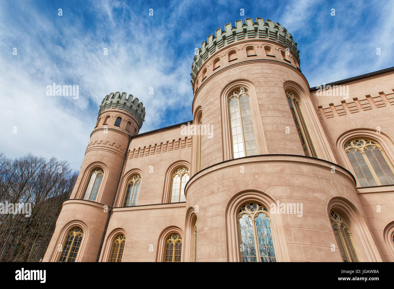 The hunting castle Granitz, Rügen, Germany Stock Photo - Alamy