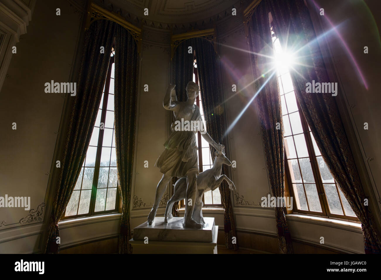 The hunting castle Granitz, Rügen, Germany Stock Photo - Alamy