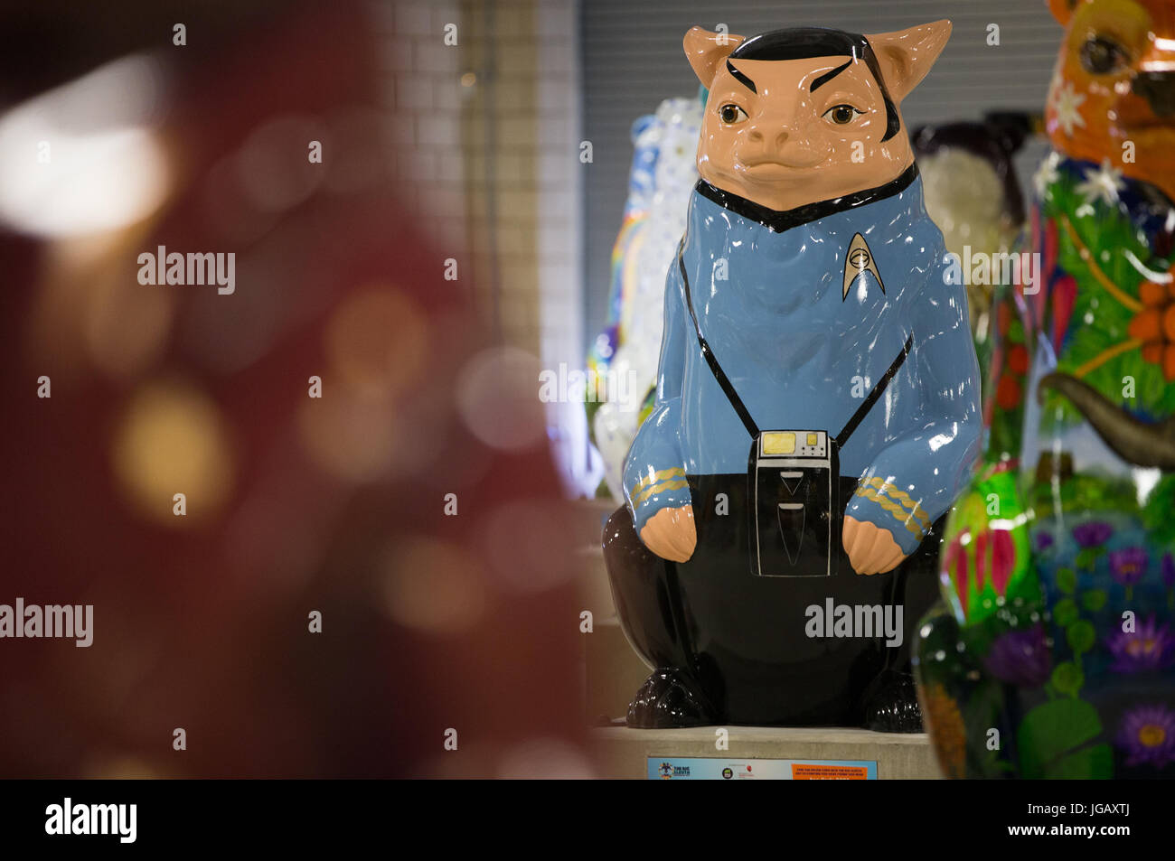 Some of the 137 bear cubs which have been designed and painted by more ...