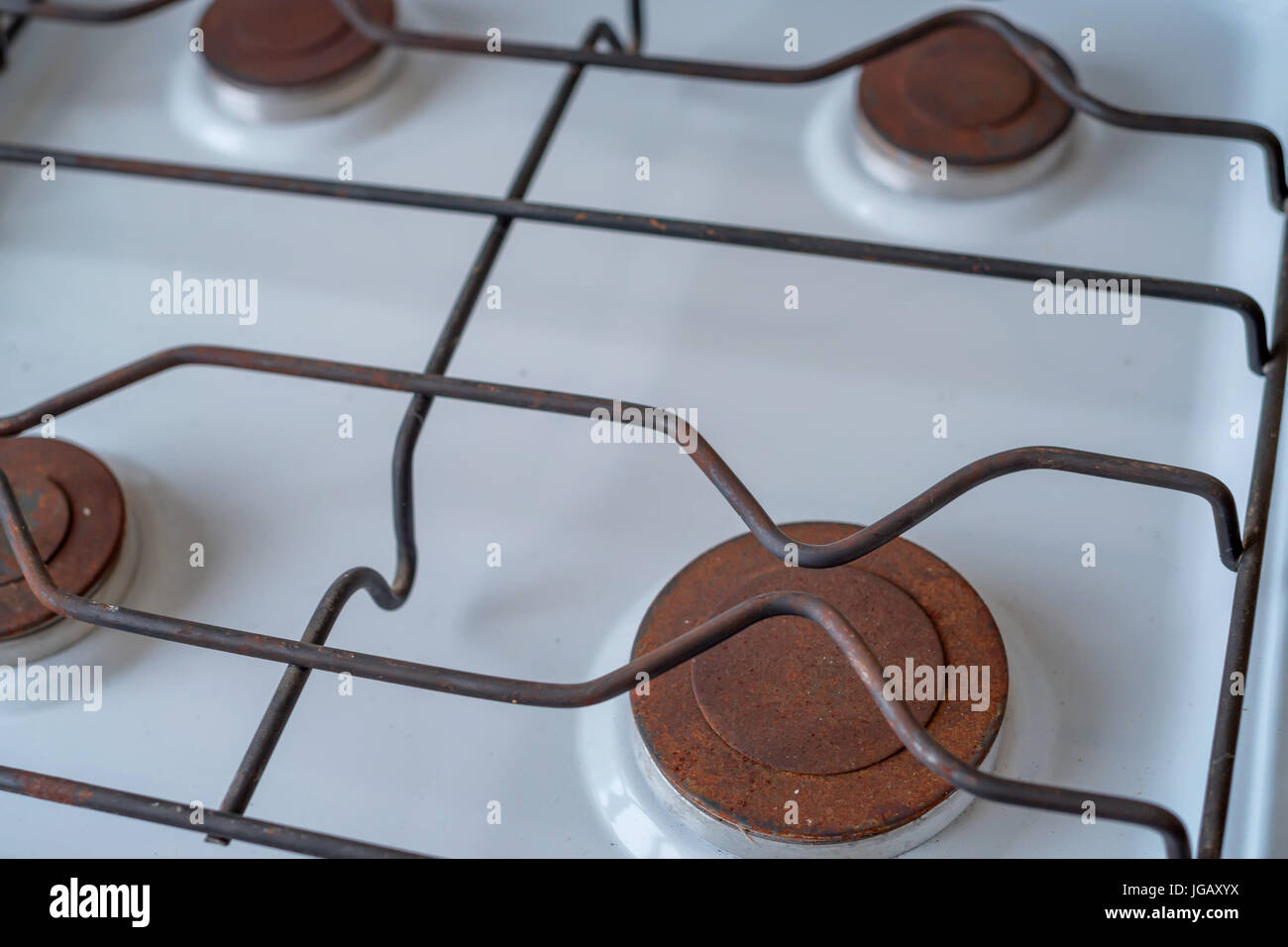 Old rusty stove top hi-res stock photography and images - Alamy
