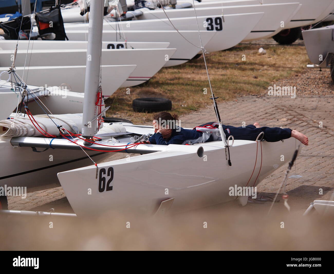 Dart 18 sailing hi-res stock photography and images - Alamy