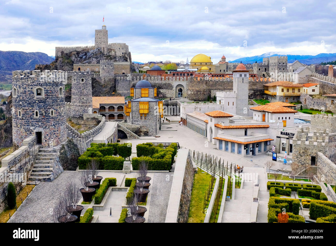 Interior of the Rabati Castle, Akhaltsikhe, Georgia Stock Photo - Alamy