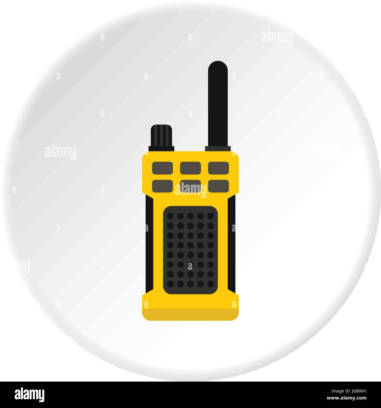 Portable radio transmitter icon circle Stock Vector Image & Art - Alamy
