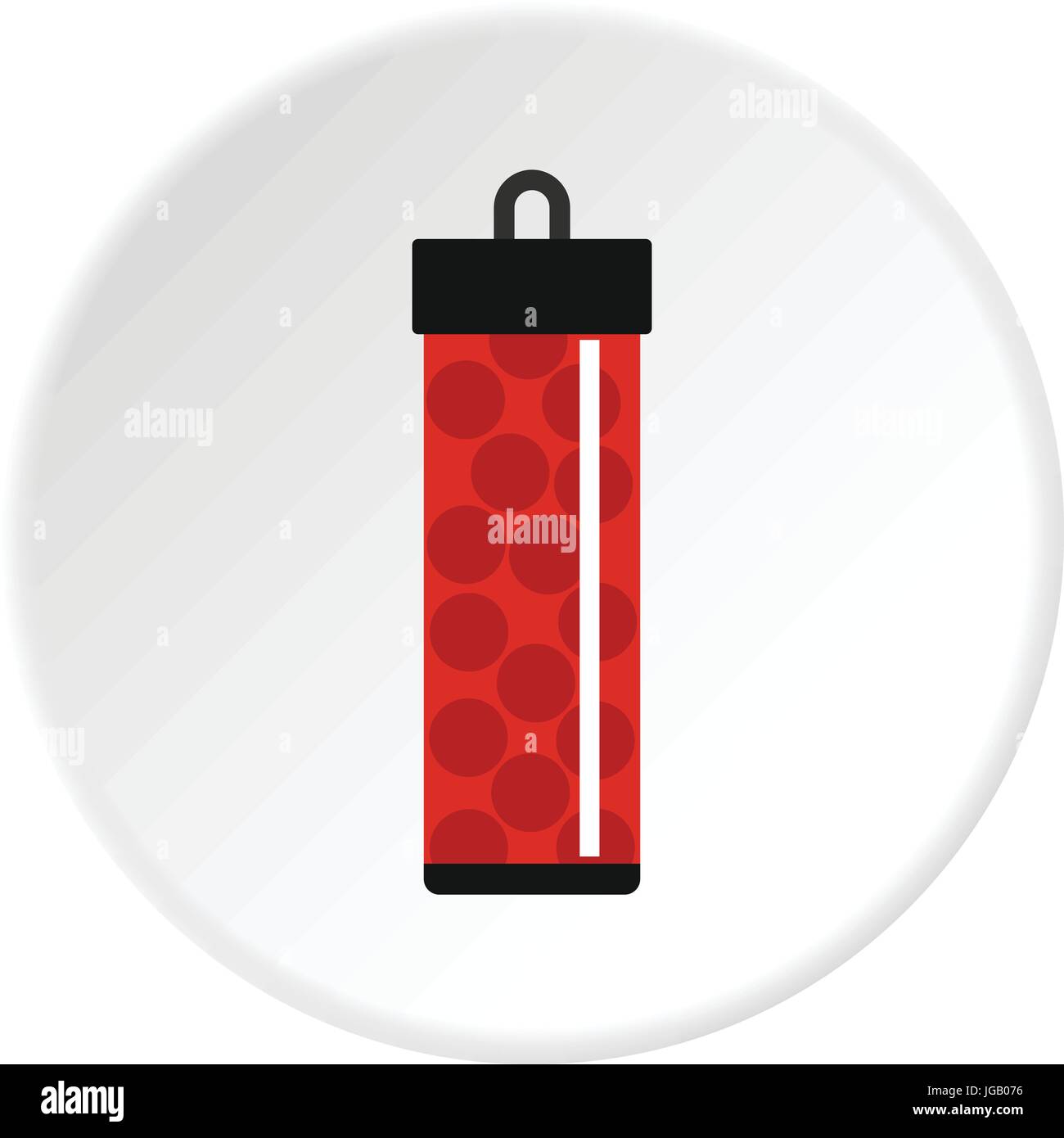 Red pack with paintball bullets icon circle Stock Vector Image & Art ...
