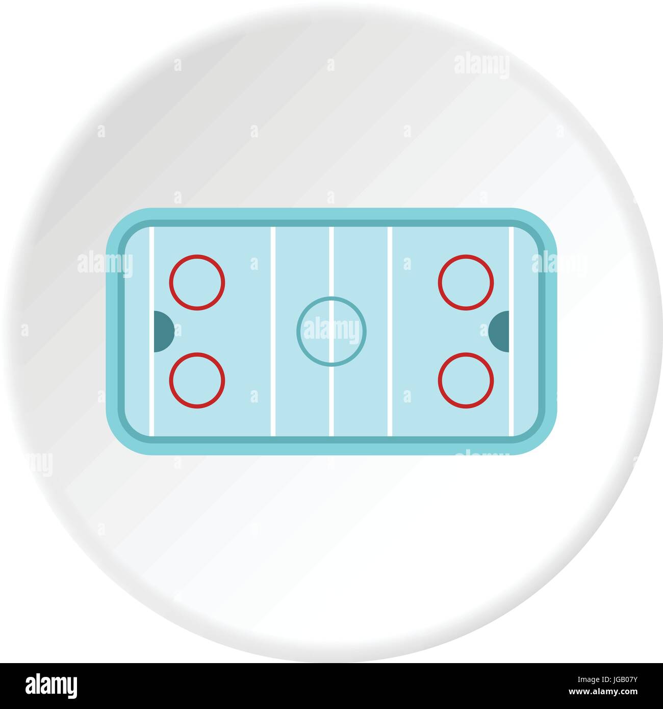 Ice hockey rink icon circle Stock Vector Image & Art - Alamy