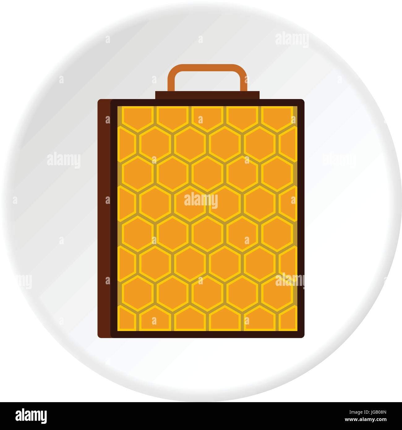 Honeycomb icon circle Stock Vector Image & Art - Alamy
