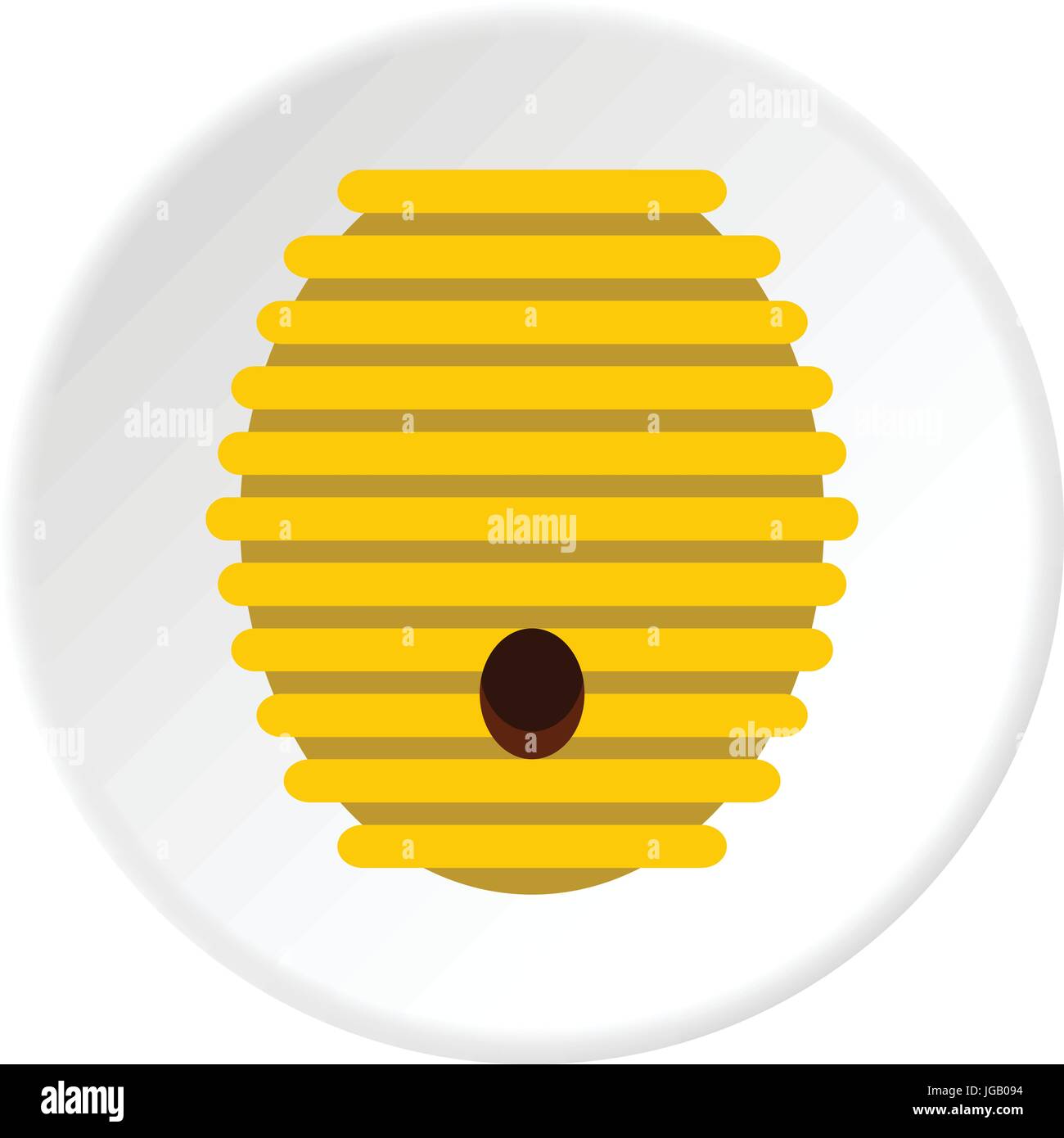 Beehive icon circle Stock Vector Image & Art - Alamy