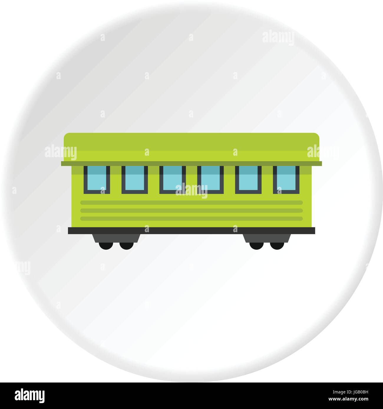 Passenger train car icon circle Stock Vector Image & Art - Alamy