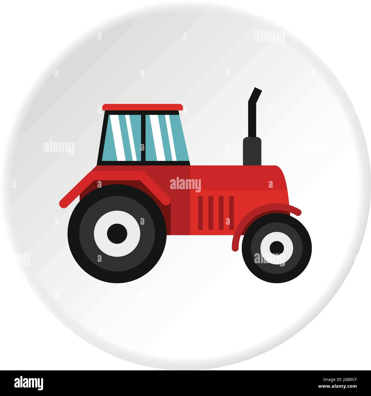 Tractor icon circle Stock Vector Image & Art - Alamy