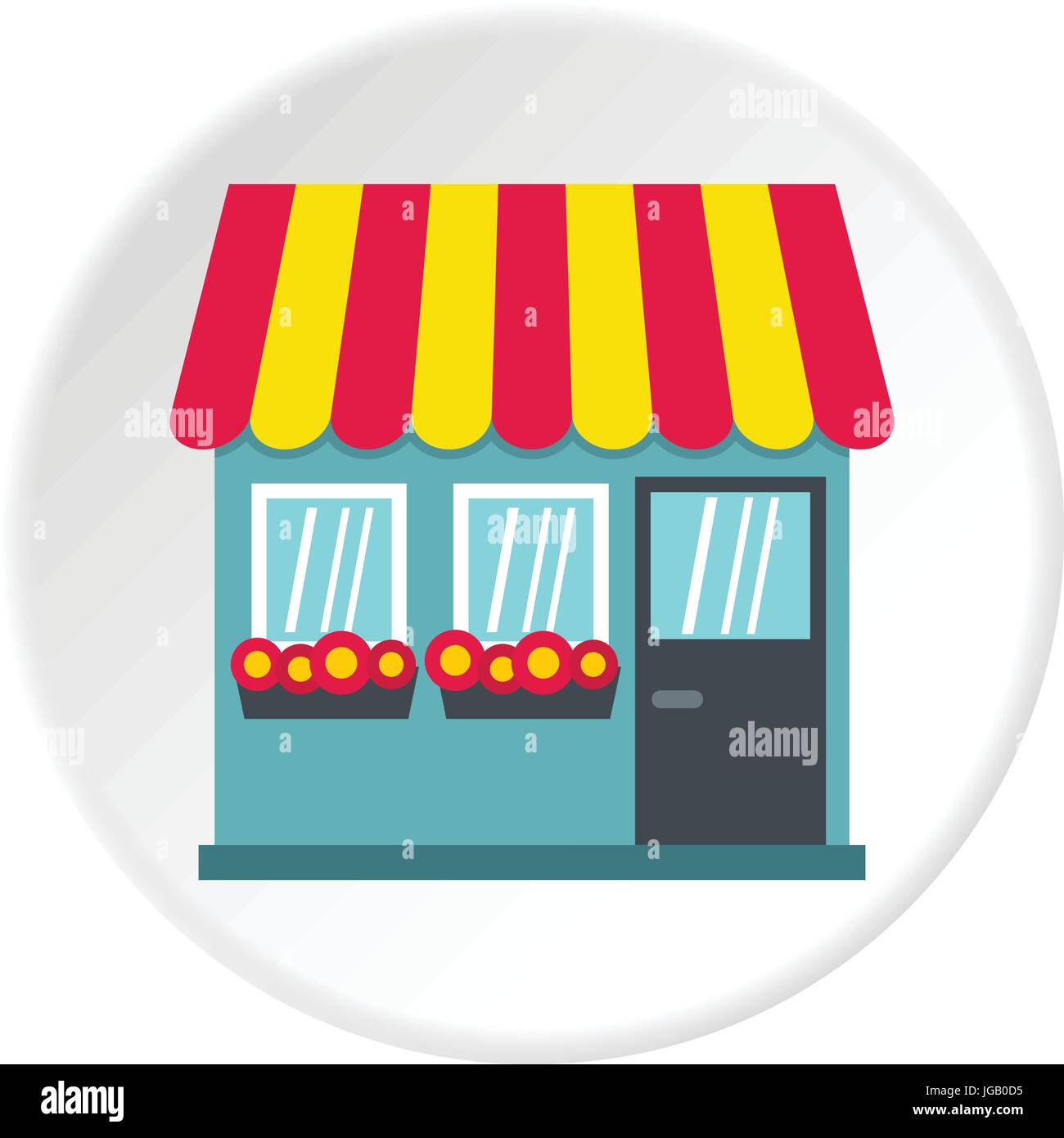 Curtain open circle Stock Vector Images - Alamy