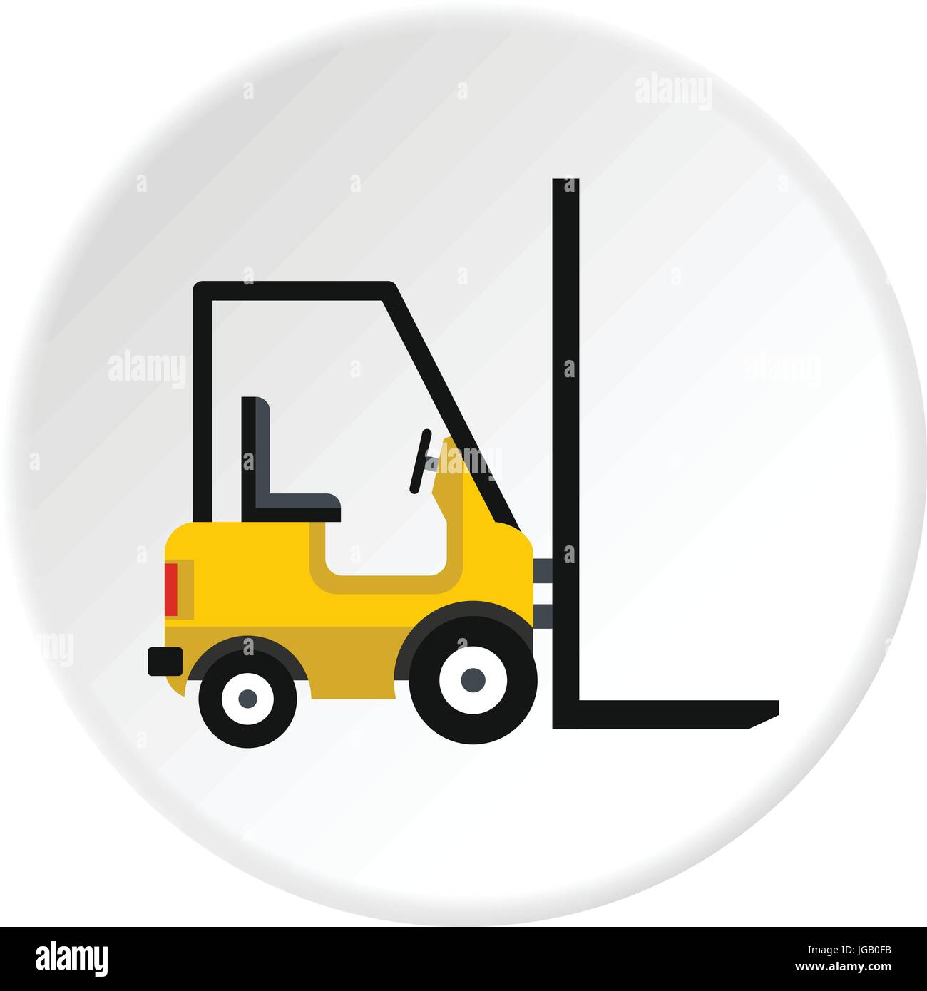 Container stacker freight Stock Vector Images - Alamy