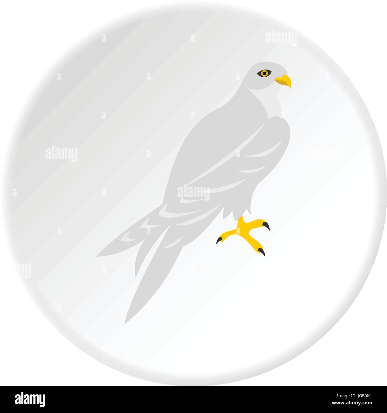 Hawk icon circle Stock Vector Image & Art - Alamy