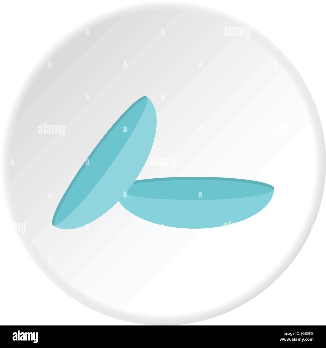 Contact lens icon circle Stock Vector Image & Art - Alamy