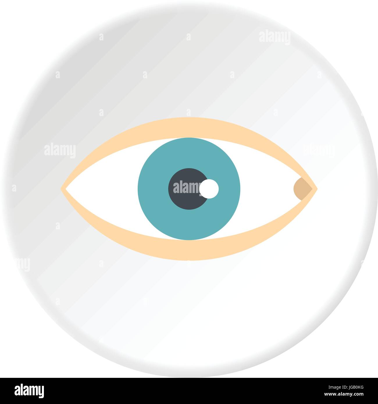 Healthy eye icon circle Stock Vector Image & Art - Alamy