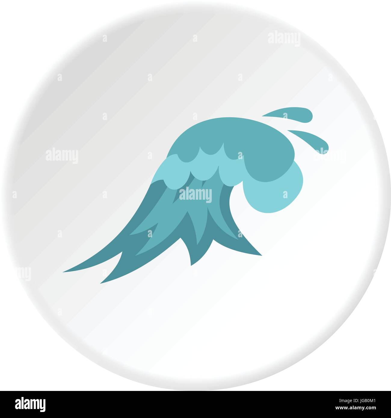 Clear wave icon circle Stock Vector Image & Art - Alamy