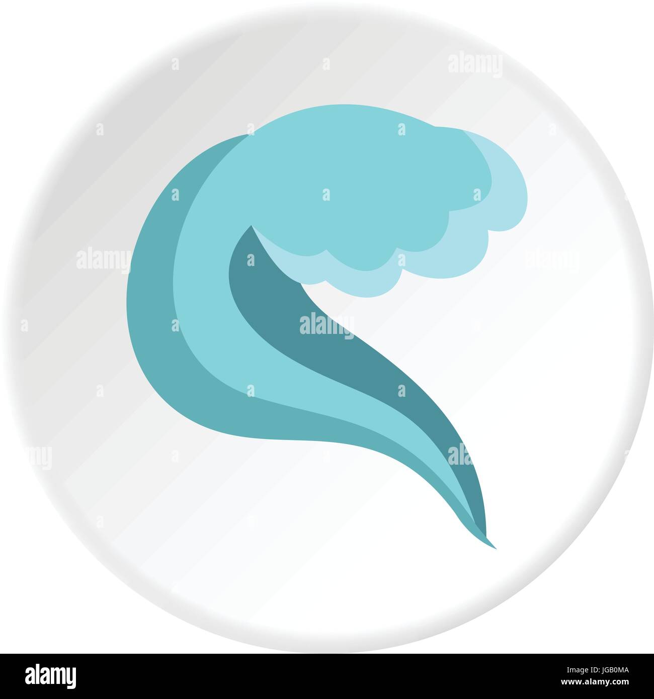 Splashing wave icon circle Stock Vector Image & Art - Alamy