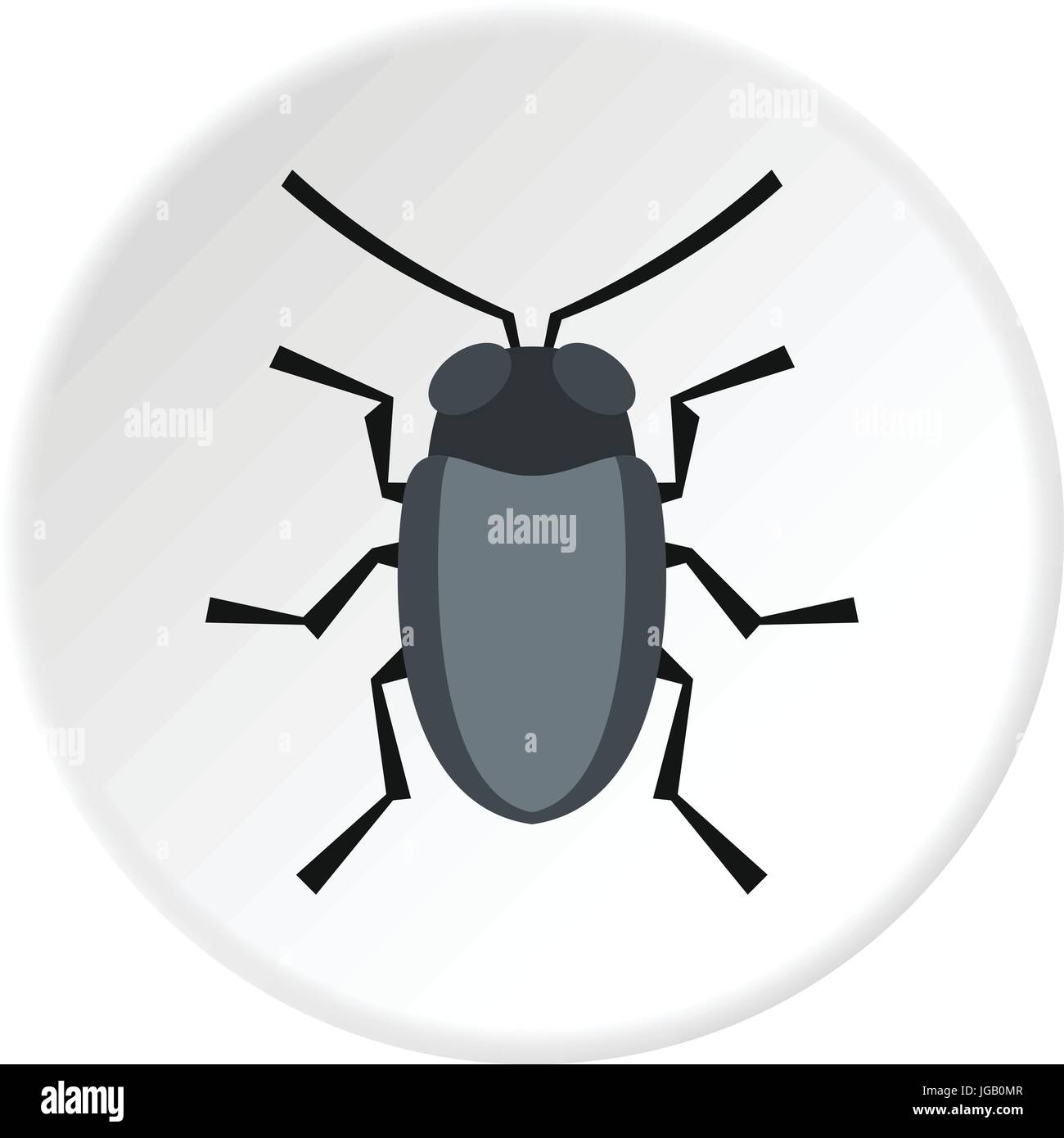 Small bug icon circle Stock Vector Image & Art - Alamy