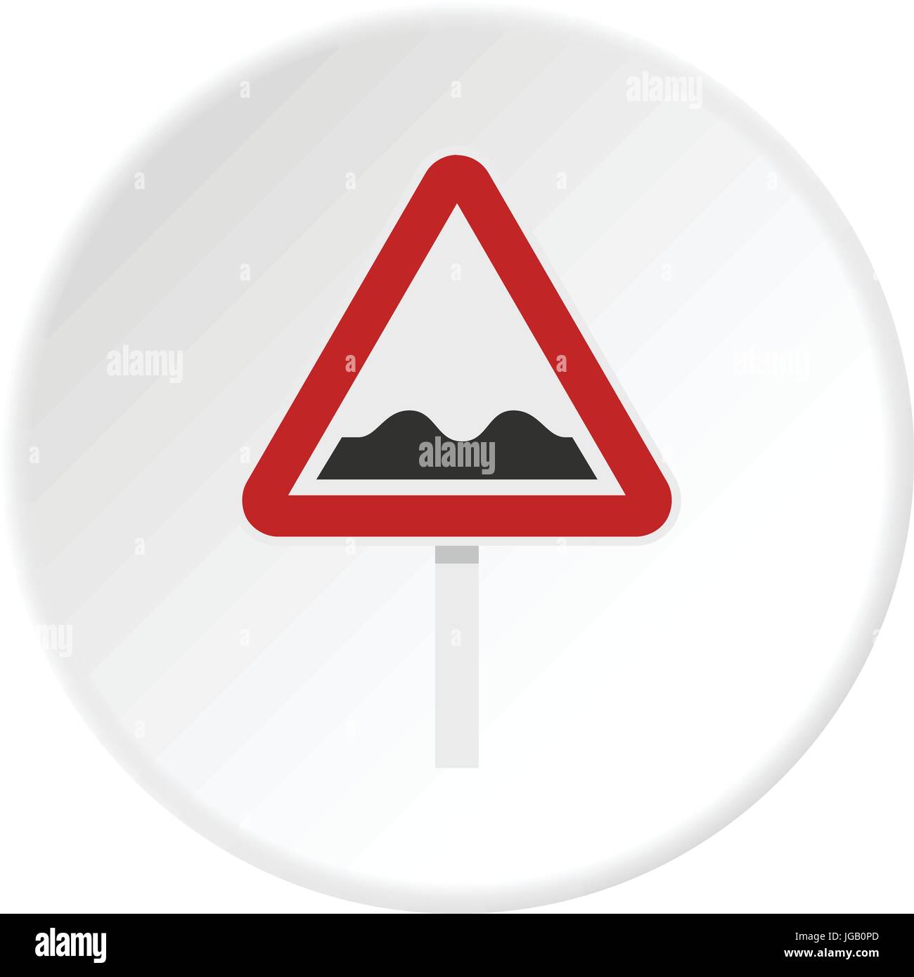 Uneven roadway sign hi-res stock photography and images - Alamy