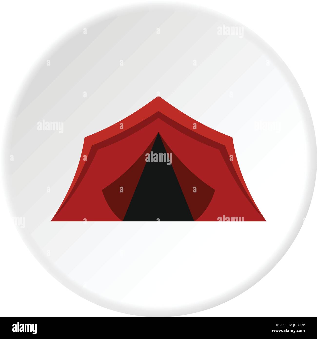 Camping tent icon circle Stock Vector Image & Art - Alamy