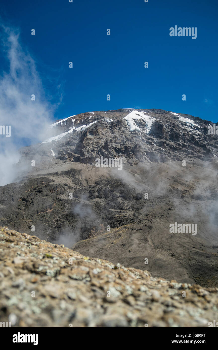 Kibo peak tanzania hi-res stock photography and images - Alamy