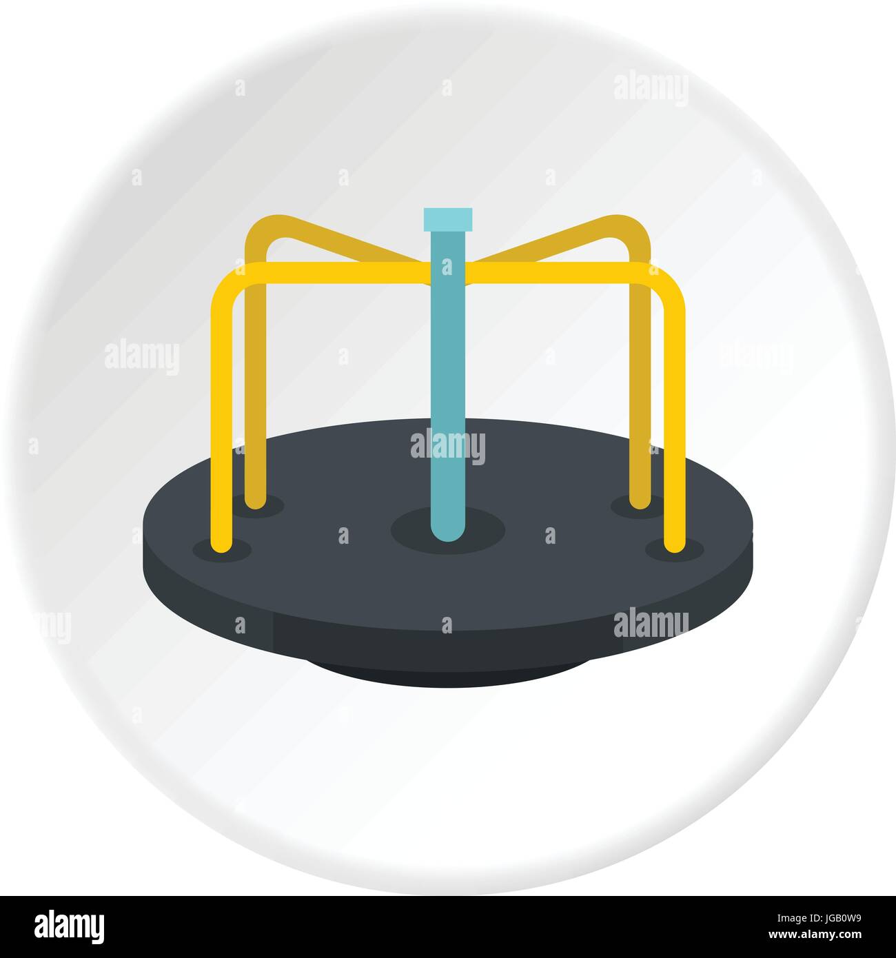 Empty roundabout sign Stock Vector Images - Alamy