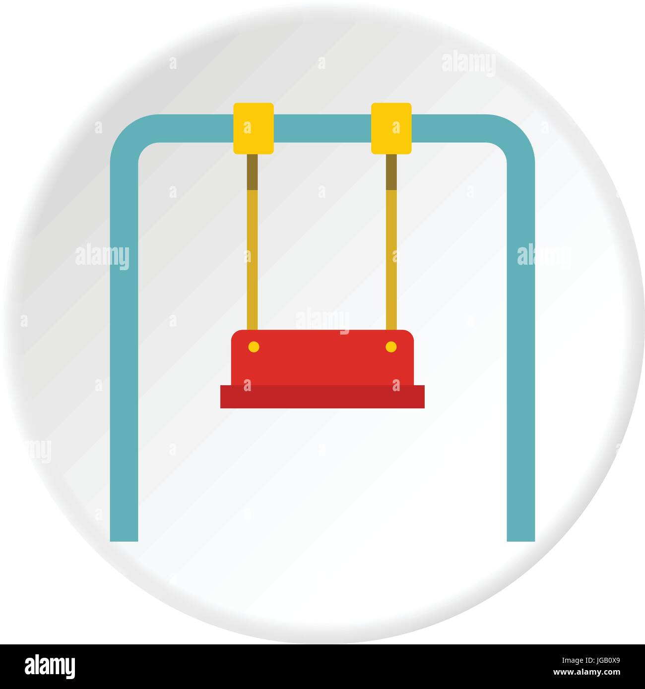 Swing icon circle Stock Vector Image & Art - Alamy