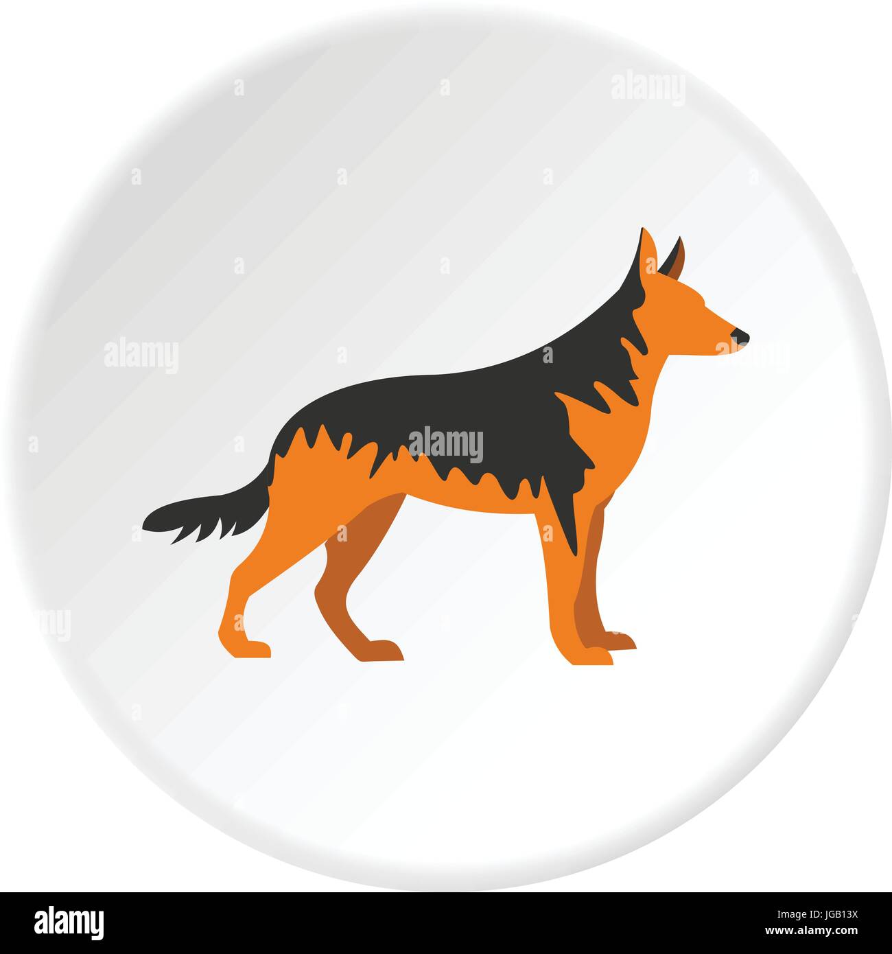Dog breed germany Stock Vector Images - Alamy