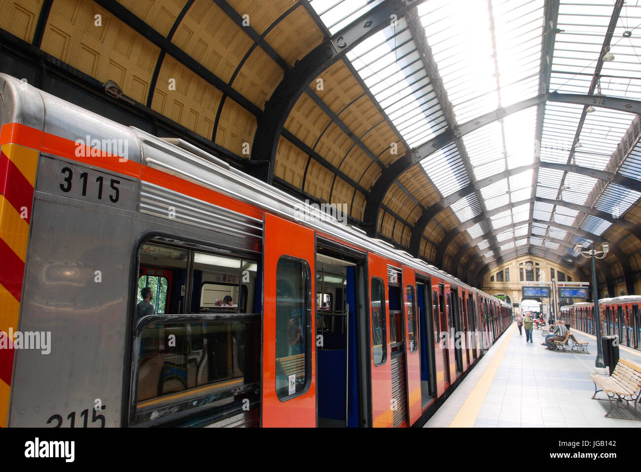 General views of Piraeus Harbor, port pf Athens (Greece Stock Photo - Alamy