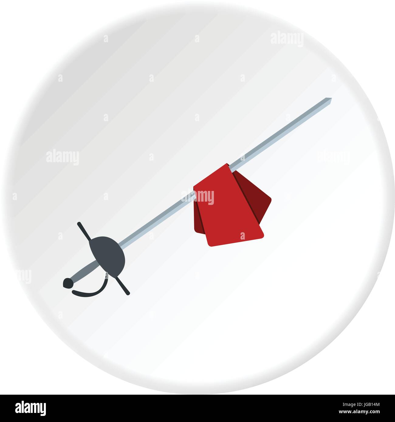 Saber icon circle hi-res stock photography and images - Alamy