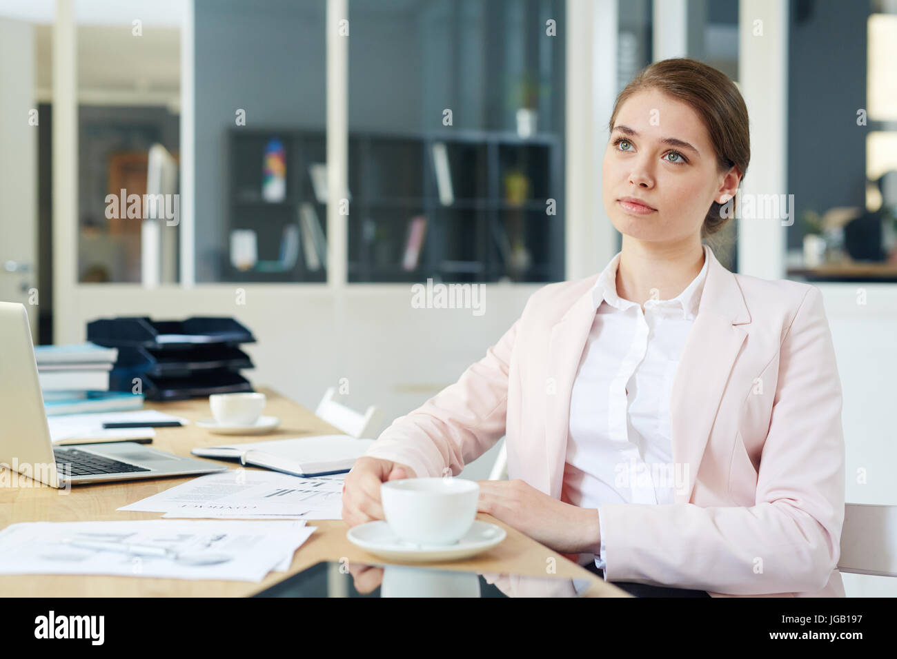 Thinking of plans Stock Photo - Alamy
