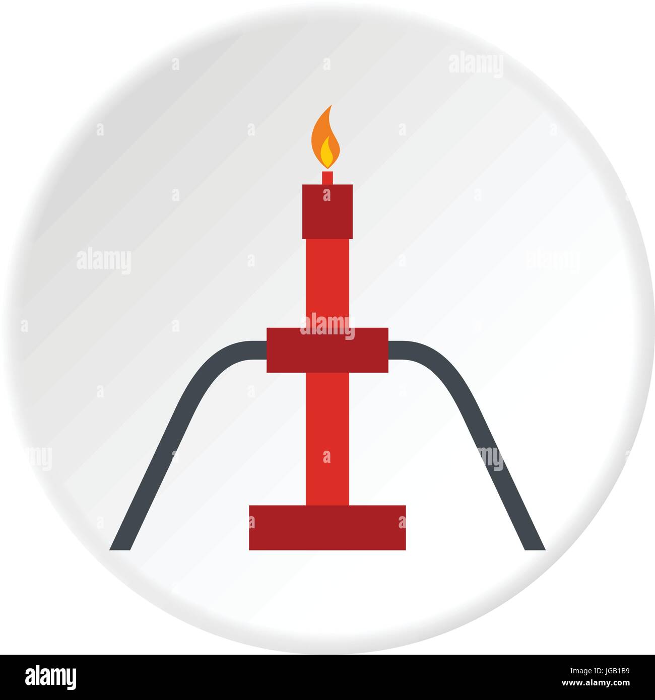 Gas rig flare Stock Vector Images - Alamy