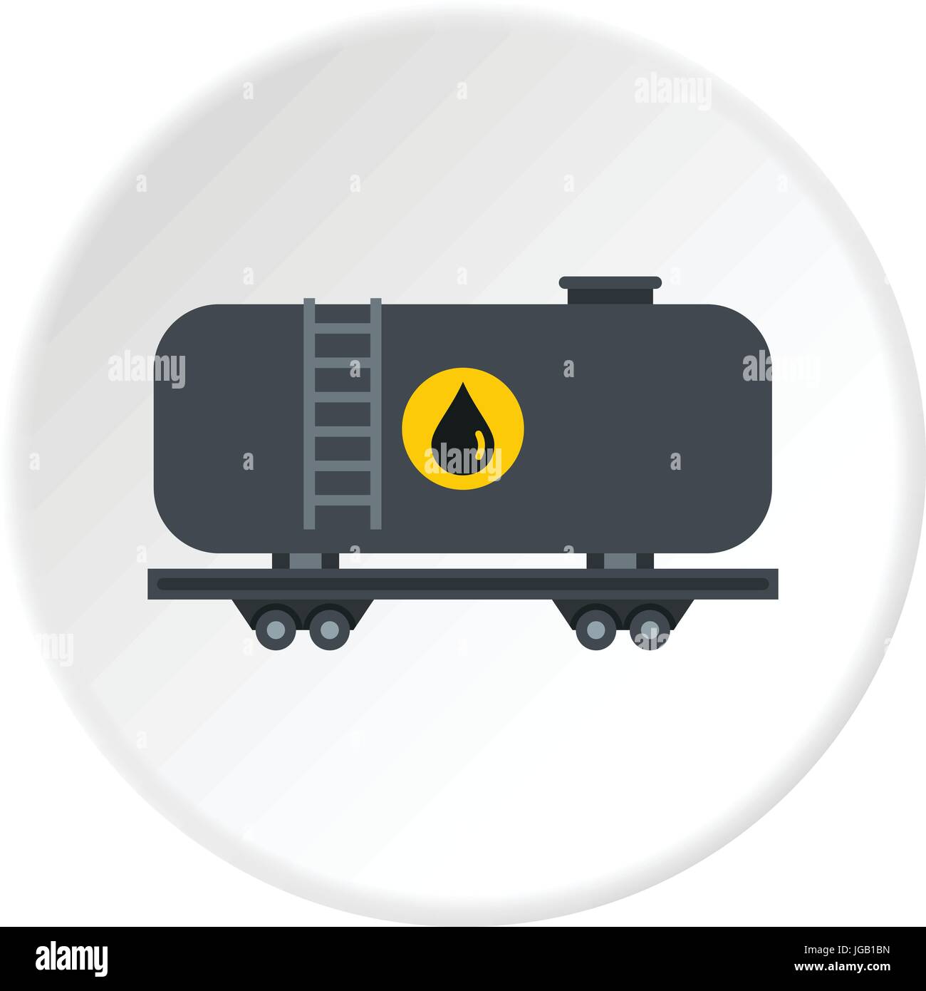 Gasoline railroad tanker icon circle Stock Vector Image & Art - Alamy