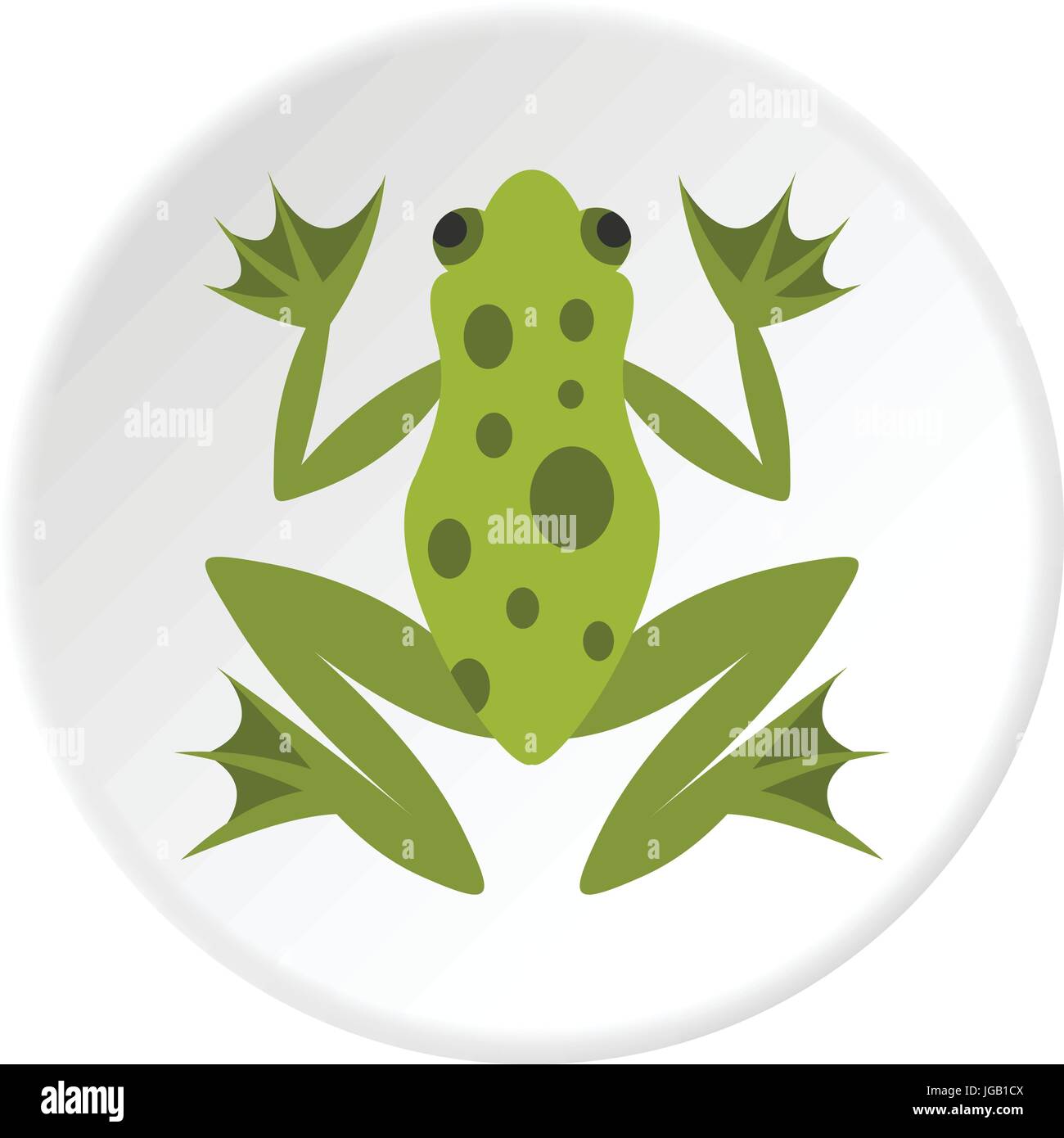 Frog icon circle Stock Vector Image & Art - Alamy