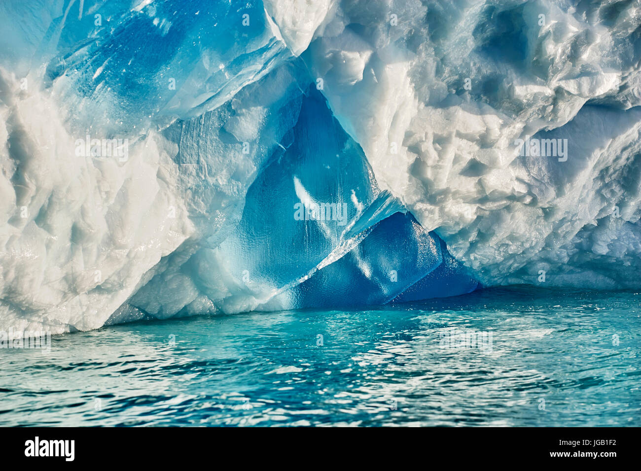 iceberg floating in greenland fjord Stock Photo - Alamy