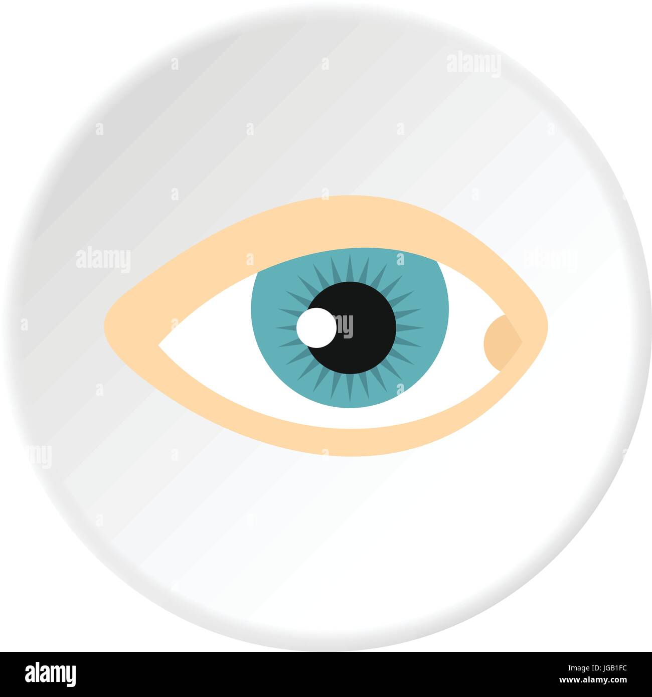 Blue human eye icon circle Stock Vector Image & Art - Alamy