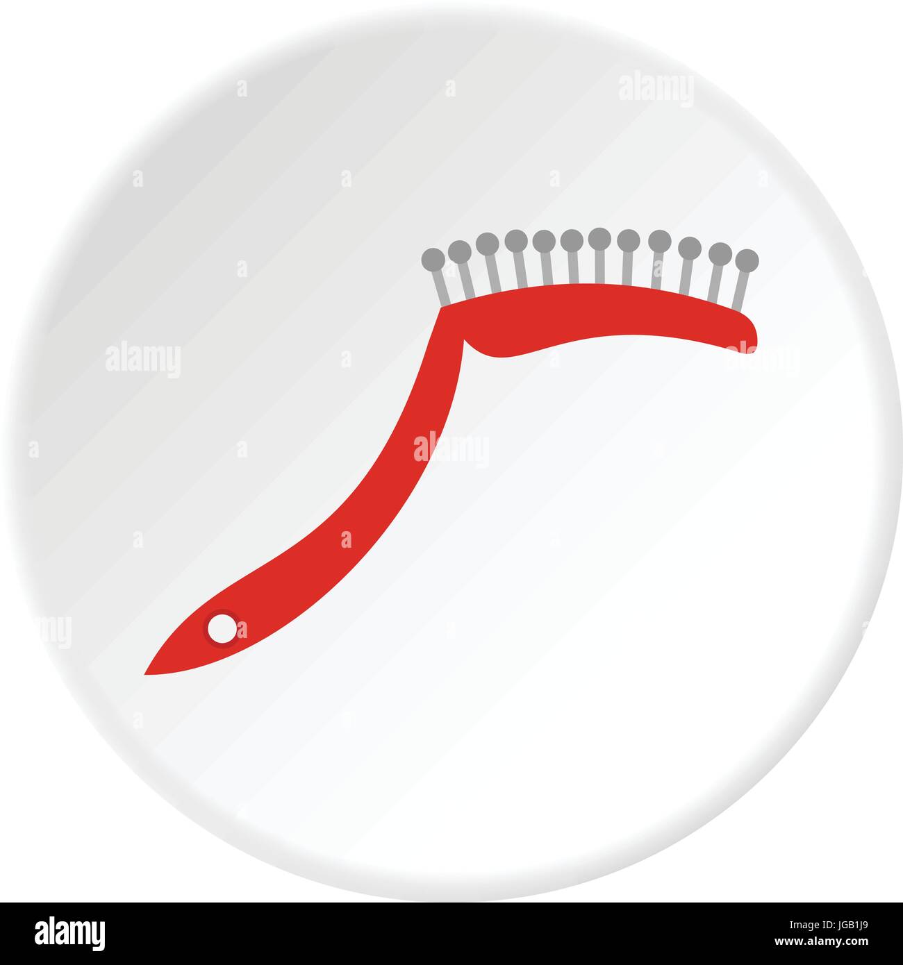 Pet comb icon circle Stock Vector Image & Art - Alamy