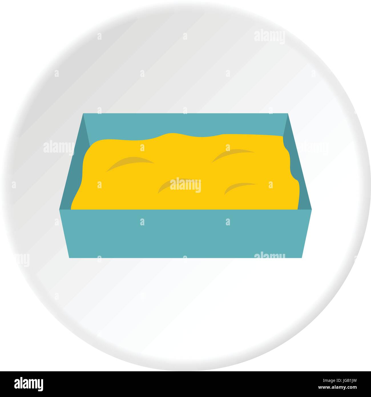 Cat toilet icon circle Stock Vector Image & Art - Alamy