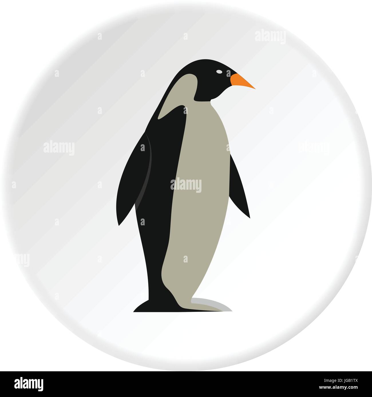 Penguin icon circle Stock Vector Image & Art - Alamy